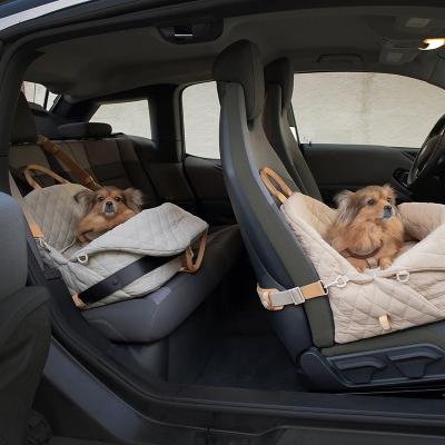 Cina Borsa per animali da compagnia in nylon impermeabile Borsa a mano staccabile Auto doppio uso Viaggi per gatti Pet Kennel in vendita