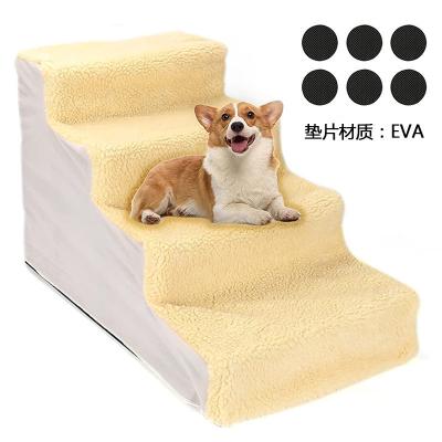Cina Gatti e cani Salire le scale Comode scale di plastica per animali da letto Giocare scala in vendita