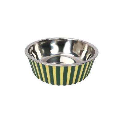 Cina Al dettaglio Stainless Steel Pet Bowls anti-slip cat feeding bowls Dog Bowls in vendita