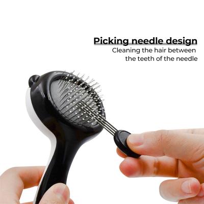 China Panda Pet Grooming  Brush Needle Comb Brush For Dogs Pet Hair Remover Brush for sale