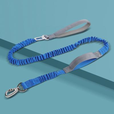 Cina Pet Multifunzione contrasto di colore Leashes Imitazione Nylon Hollow Webbing Explosion Proof Dog Walking Leash in vendita