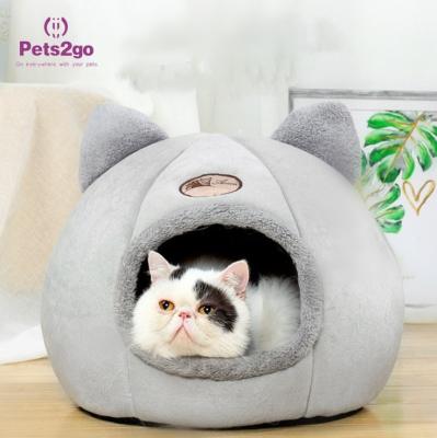 Cina Stuoia del letto dell'animale domestico di Cat House Shaped Hand Wash 40*40CM in vendita
