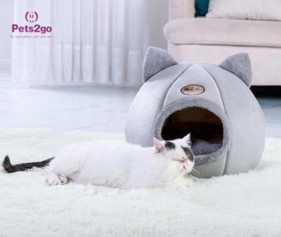 Cina Stuoia del letto dell'animale domestico di Cat House Shaped Hand Wash 40*40CM in vendita