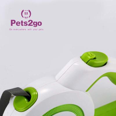 Cina L'una serratura con una sola mano del bottone & liberare il cane lungo del guinzaglio del cane della corda del cavo all'aperto del cane conduce per la vendita in vendita