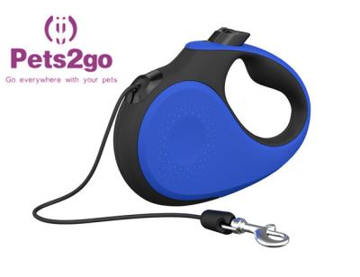China Solid Pattern 146*101*32mm Nylon Retractable Pet Leash for sale
