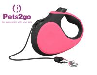 China Retractable Pet Leash Plastic Case Dog Solid Abs Retractable Pet Leash for sale