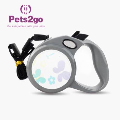 中国 ポリエステル ウェビングは自由な引き込み式ペット鎖を渡す 販売のため