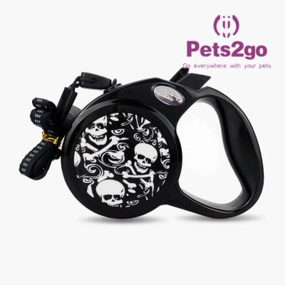 China Groottem ABS Plastic 350G Intrekbare Huisdierenleiband Te koop