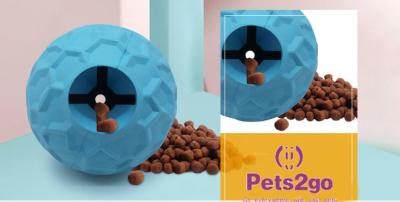 China OEM de Zachte Rubberbal van de voedsellekkage voor Kleine Dieren Te koop
