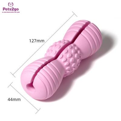 Cina Giocattoli di gomma interattivi di masticazione dell'animale domestico di Pets2go 127x44mm in vendita