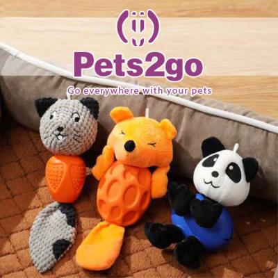 Cina Giocattoli di gomma resistenti di masticazione dell'animale domestico del morso 268X84mm in vendita