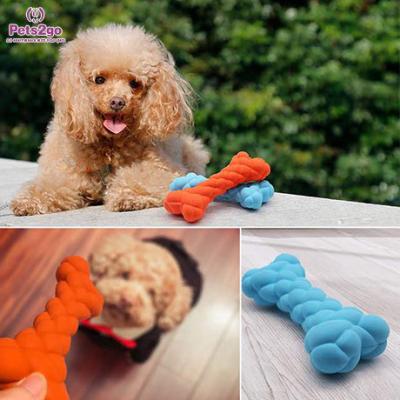 Cina l'osso ha modellato i giocattoli di masticazione dell'animale domestico di 166x64mm Pets2go in vendita