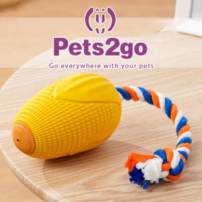 Cina Vocalizzi i giocattoli di masticazione del cane della plastica 127X78mm di Tellow in vendita