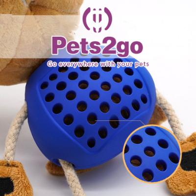 Cina pulizia dei denti di 177X138mm Fuzzy Pet Chew Toys For in vendita