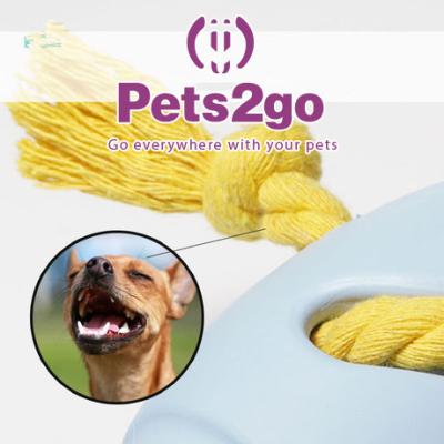 Cina Giocattoli materiali di gomma di masticazione dell'animale domestico di perdita dell'alimento di 128X51mm in vendita