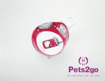 Cina Ciotole d'alimentazione del multi di colore 110g cane ceramico del silicone in vendita