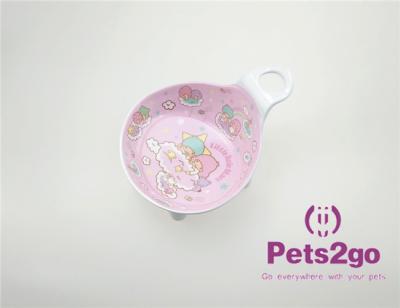 Cina Ciotole d'alimentazione del multi di colore 110g cane ceramico del silicone in vendita