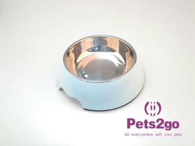 Cina Arrotondato modelli le ciotole di plastica dell'alimentatore dell'animale domestico di 830g 1200ml in vendita