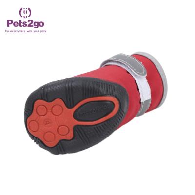 China zapatos para andar del perro de la prenda impermeable de la parte inferior de los 20cm TPR en venta
