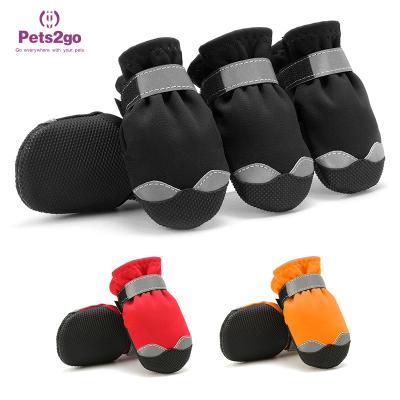 China Year Round 20x10cm 500g Nylon Dog Snow Boots for sale