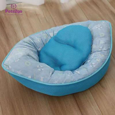 Cina Letto rotondo Mat For Small Dogs dell'animale domestico della pelliccia del Faux del Odm in vendita