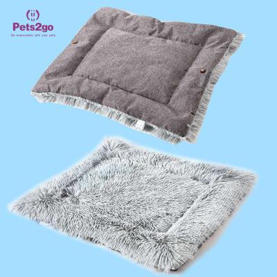 Cina Stuoie di tela della peluche 61X51cm dell'animale domestico comodo di Pets2go in vendita