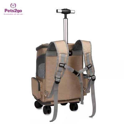 Cina L borsa di trasportatore di nylon dell'animale domestico dello zaino 2.4KG per il viaggio in vendita