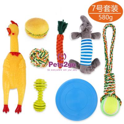Cina I denti di cane puliscono il giocattolo molare del morso dell'animale domestico multifunzionale di 12x4cm in vendita