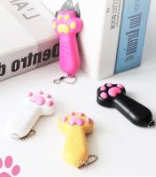 China Multi Pattern Infrared Laser Pointer Cat Toy With Silicone Buttons for sale