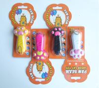 China Multi Pattern Infrared Laser Pointer Cat Toy With Silicone Buttons for sale