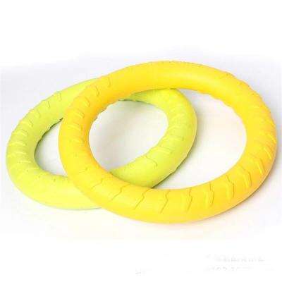 Σφαίρα Frisbee 9CM παιχνιδιών σκυλιών προσαρμογή προϊόντων σχηματοποίησης εγχύσεων δαχτυλιδιών τραβήγματος της EVA