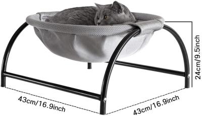 China Cat Sleeping Odm Pet Hammock Bed Free Standing 92*76*18cm for sale
