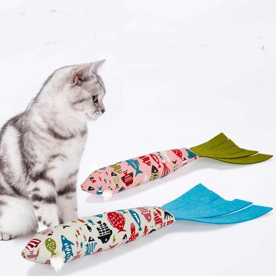 China Catnip Pet Toothbrush Toy Soft Bite Resistant For Having Fun For Cat for sale