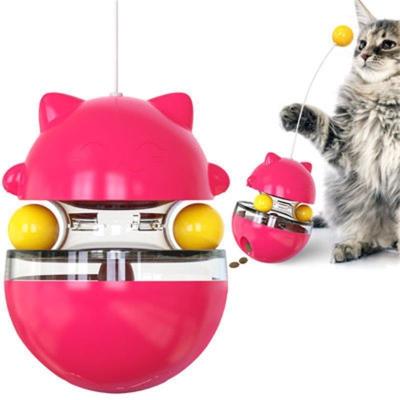 Cina Palla di Toy Self Hi Swing Leaky del bastone di Cat Tumbler Turntable Funny Cat lenta in vendita