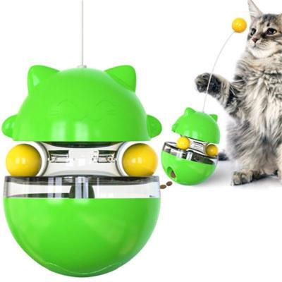 Cina Palla di Toy Self Hi Swing Leaky del bastone di Cat Tumbler Turntable Funny Cat lenta in vendita