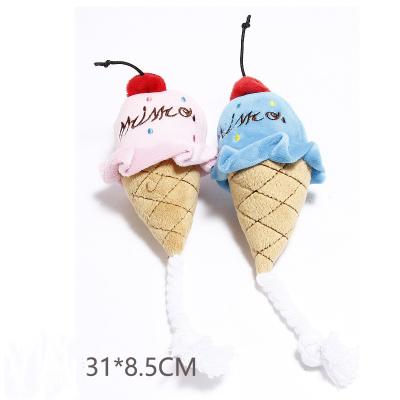 China Dog Plush Toys Make Sound And Bite Funny Molar Artifact for sale