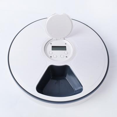 China Electronic Timed Pet Feeder Water Food For Long Eared Dogs for sale