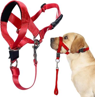 China Dog Head Collar No Pull Training Tool For Dogs On Walks Includes Free Training Guide for sale