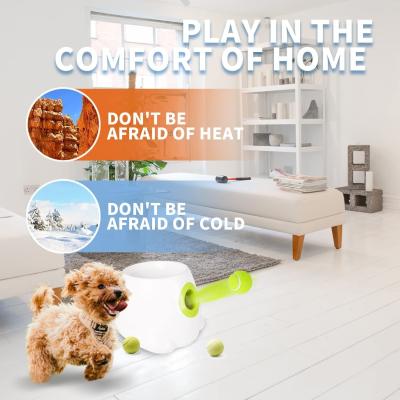 中国 最もよい電子Interactives自動犬の球の発射筒のおもちゃ 販売のため