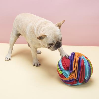 Cina Rifornimenti educativi di Toy Pet Sniffing Bulb Dog del cane che fiutano il cuscinetto di addestramento di Slow Food del cuscinetto in vendita