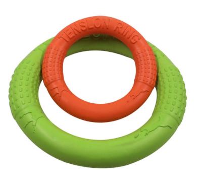 Cina Dischi d'erogazione del cane dell'ossequio interattivo per il cane di galleggiamento di formazione Ring Toys For Throwing in vendita