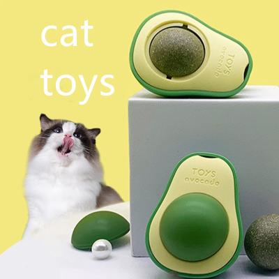 Cina Noia di Cat Mint Ball To Relieve dell'avocado una rotazione di 360 gradi in vendita