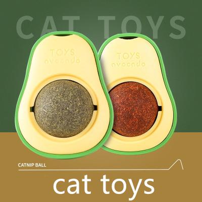 Cina Noia di Cat Mint Ball To Relieve dell'avocado una rotazione di 360 gradi in vendita