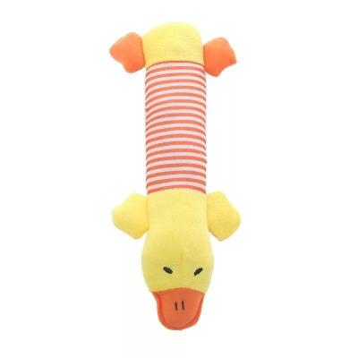 China Pet Dog Cat Plush Voice Toy Bite Resistant Teddy Dog Chew Chew Toy for sale