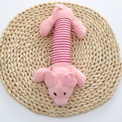China Pet Dog Cat Plush Voice Toy Bite Resistant Teddy Dog Chew Chew Toy for sale