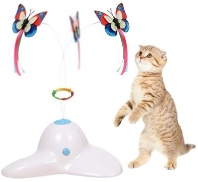China Vibração interativa elétrica da borboleta do exercício que gerencie Kitten Toys à venda