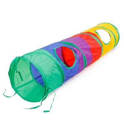 Cina Foro interattivo pieghevole di sbirciata di modo di Cat Toy Tunnel 2 con la piega Cat Tunnel Tube Best della palla per il gatto in vendita