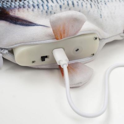 中国 猫のおもちゃのシミュレーションの魚猫のおもちゃ電気猫のおもちゃの魚の自己こんにちはUSB充満猫プロダクト 販売のため