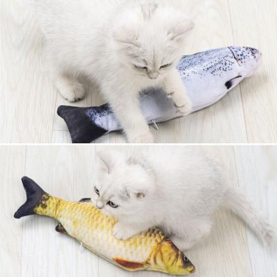 中国 猫のおもちゃのシミュレーションの魚猫のおもちゃ電気猫のおもちゃの魚の自己こんにちはUSB充満猫プロダクト 販売のため