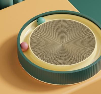 Cina Posta di scratch di Cat Toys Cardboard Scratcher Pad del cartone in vendita